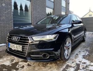 Black Audi A6 2016 in Marijampole, with an engine capacity of 2.97 L and mileage of 228 thousand km for 18999 €, photo 11 on AUTOMOTO.COM.LV