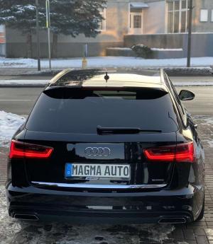 Black Audi A6 2016 in Marijampole, with an engine capacity of 2.97 L and mileage of 228 thousand km for 18999 €, photo 15 on AUTOMOTO.COM.LV