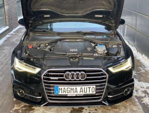 Black Audi A6 2016 in Marijampole, with an engine capacity of 2.97 L and mileage of 228 thousand km for 18999 €, photo 38 on AUTOMOTO.COM.LV