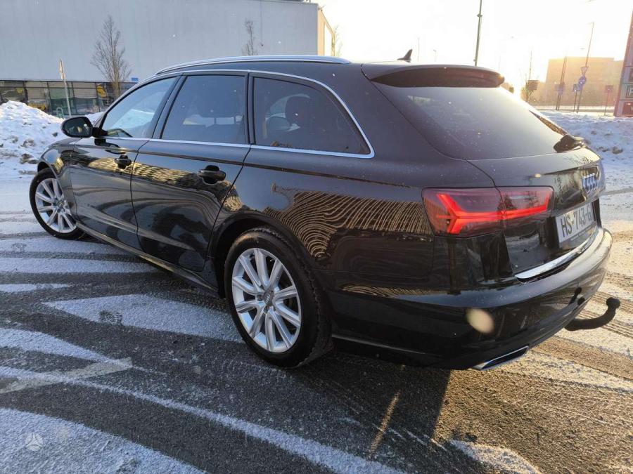 Melns Audi A6 2016 Viļņa, ar dzinēja tilpumu 1.97 L un nobraukumu 253 tūkst. km par 12500 €, foto 5 vietnē AUTOMOTO.COM.LV