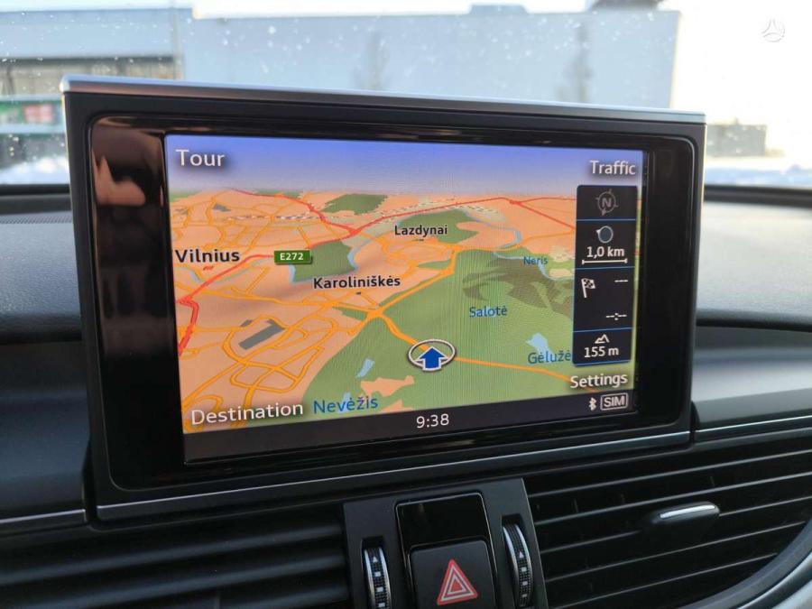 Melns Audi A6 2016 Viļņa, ar dzinēja tilpumu 1.97 L un nobraukumu 253 tūkst. km par 12500 €, foto 26 vietnē AUTOMOTO.COM.LV