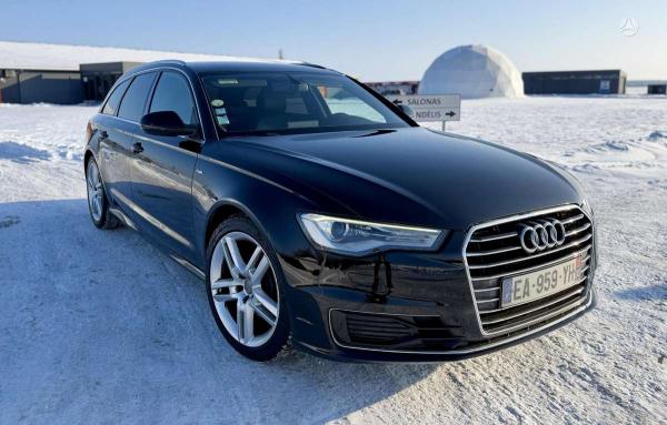 Melns Audi A6 2016 Viļņa, ar dzinēja tilpumu 1.97 L un nobraukumu 253 tūkst. km par 13600 €, foto 5 vietnē AUTOMOTO.COM.LV