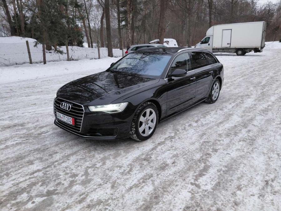 Melns Audi A6 2016 Birštonas, ar dzinēja tilpumu 2.97 L un nobraukumu 168 tūkst. km par 13500 €, foto 1 vietnē AUTOMOTO.COM.LV