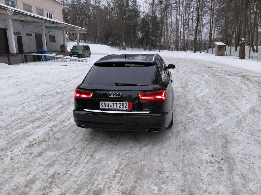 Melns Audi A6 2016 Birštonas, ar dzinēja tilpumu 2.97 L un nobraukumu 168 tūkst. km par 13500 €, foto 4 vietnē AUTOMOTO.COM.LV
