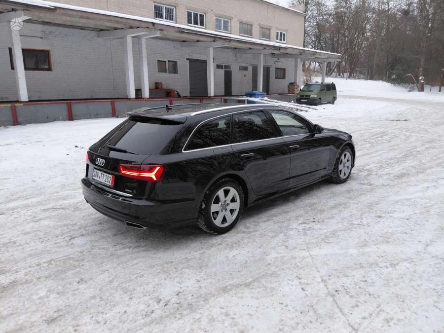 Melns Audi A6 2016 Birštonas, ar dzinēja tilpumu 2.97 L un nobraukumu 168 tūkst. km par 13500 €, foto 5 vietnē AUTOMOTO.COM.LV