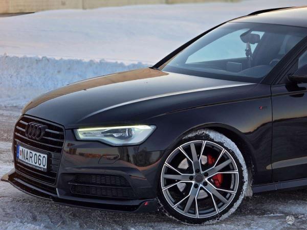 Black Audi A6 2016 in Radviliskis, with an engine capacity of 1.97 L and mileage of 289 thousand km for 14700 €, photo 5 on AUTOMOTO.COM.LV