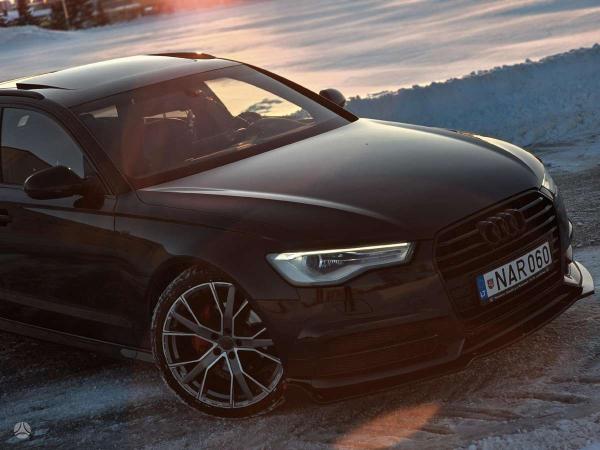 Black Audi A6 2016 in Radviliskis, with an engine capacity of 1.97 L and mileage of 289 thousand km for 14700 €, photo 8 on AUTOMOTO.COM.LV