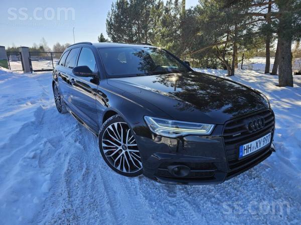 Black Audi A6 2016 in Riga, with an engine capacity of 3.00 L and mileage of 266 thousand km for 20777 €, photo 2 on AUTOMOTO.COM.LV