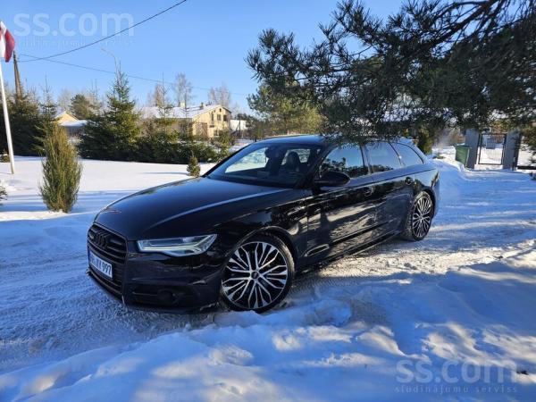 Black Audi A6 2016 in Riga, with an engine capacity of 3.00 L and mileage of 266 thousand km for 20777 €, photo 8 on AUTOMOTO.COM.LV