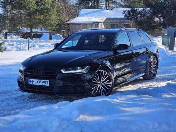 Black Audi A6 2016 in Jurmala, with an engine capacity of 2.97 L and mileage of 267 thousand km for 20777 €, photo 4 on AUTOMOTO.COM.LV