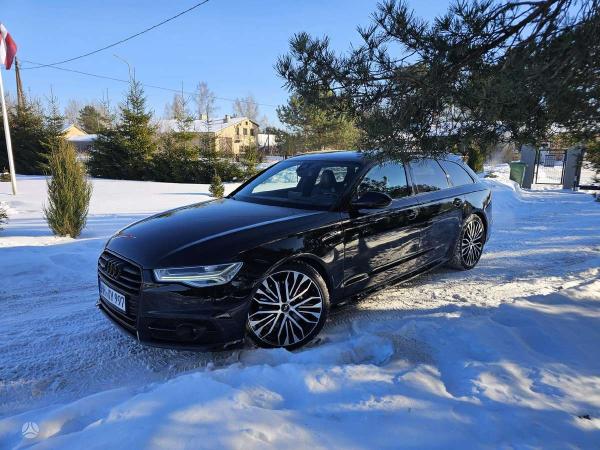 Black Audi A6 2016 in Jurmala, with an engine capacity of 2.97 L and mileage of 267 thousand km for 20777 €, photo 8 on AUTOMOTO.COM.LV