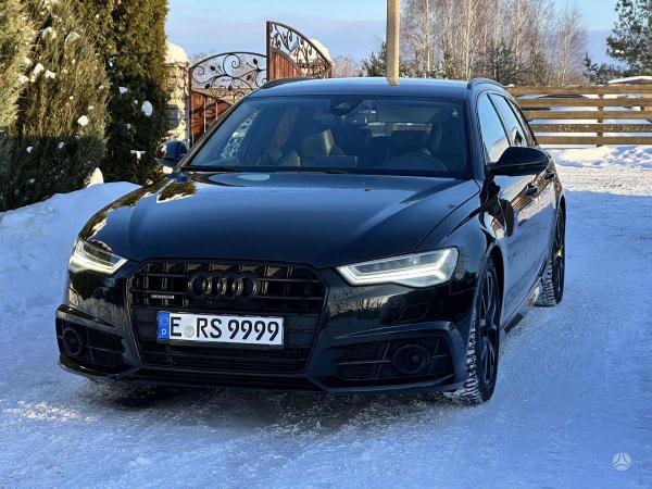 Melns Audi A6 2016 Viļņa, ar dzinēja tilpumu 2.97 L un nobraukumu 220 tūkst. km par 20950 €, foto 2 vietnē AUTOMOTO.COM.LV