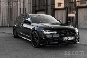 Black Audi A6 2016 in Riga, with an engine capacity of 3.00 L and mileage of 288 thousand km for 15999 €, photo 2 on AUTOMOTO.COM.LV