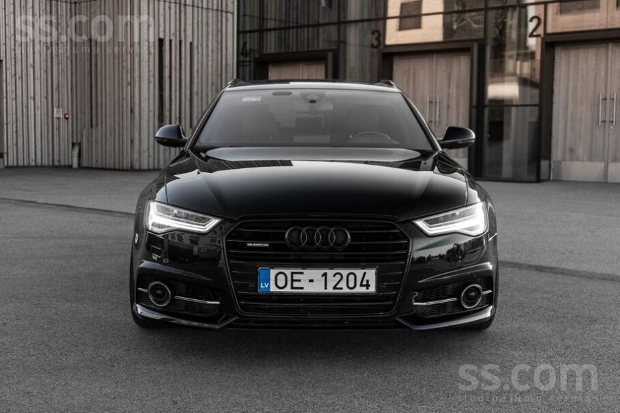 Black Audi A6 2016 in Riga, with an engine capacity of 3.00 L and mileage of 288 thousand km for 15999 €, photo 3 on AUTOMOTO.COM.LV
