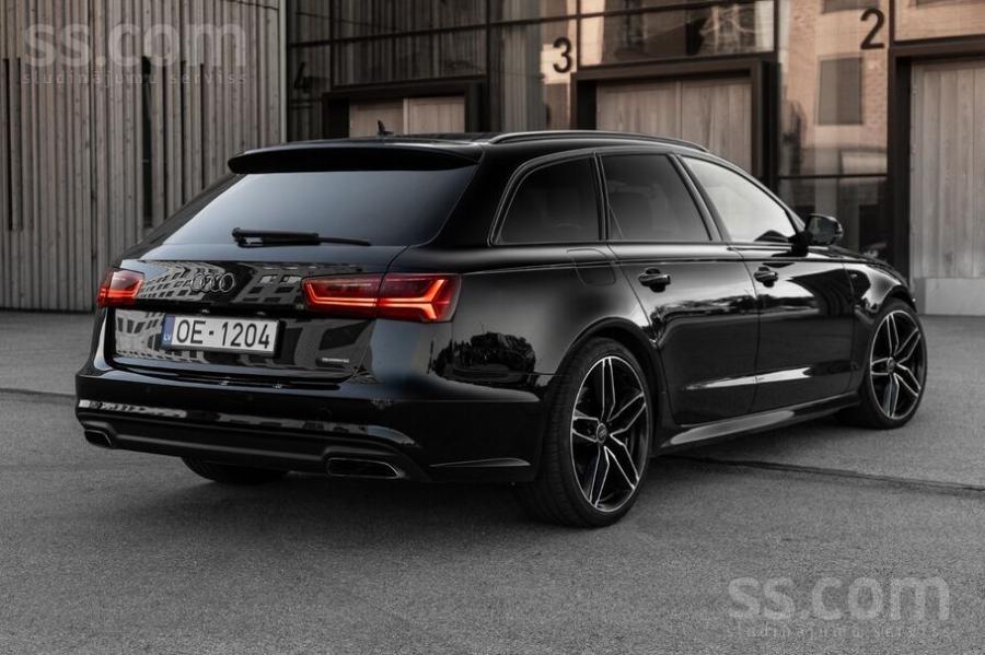 Black Audi A6 2016 in Riga, with an engine capacity of 3.00 L and mileage of 288 thousand km for 15999 €, photo 4 on AUTOMOTO.COM.LV