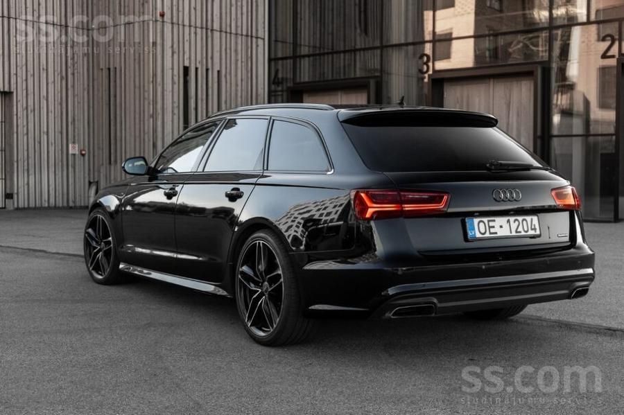 Black Audi A6 2016 in Riga, with an engine capacity of 3.00 L and mileage of 288 thousand km for 15999 €, photo 5 on AUTOMOTO.COM.LV