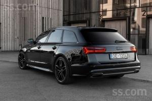 Black Audi A6 2016 in Riga, with an engine capacity of 3.00 L and mileage of 288 thousand km for 15999 €, photo 6 on AUTOMOTO.COM.LV