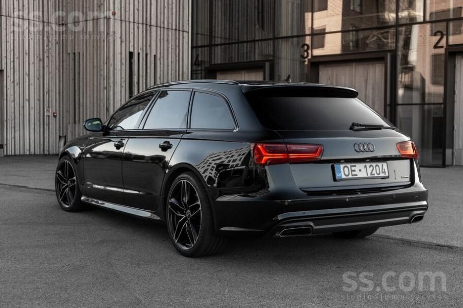 Black Audi A6 2016 in Riga, with an engine capacity of 3.00 L and mileage of 288 thousand km for 15999 €, photo 6 on AUTOMOTO.COM.LV