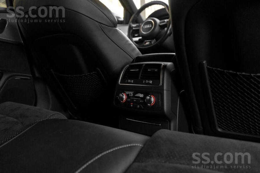 Black Audi A6 2016 in Riga, with an engine capacity of 3.00 L and mileage of 288 thousand km for 15999 €, photo 10 on AUTOMOTO.COM.LV