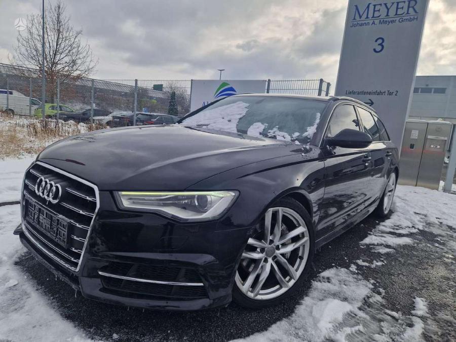 Melns Audi A6 2016 Prienai, ar dzinēja tilpumu 2.97 L un nobraukumu 205 tūkst. km par 8999 €, foto 1 vietnē AUTOMOTO.COM.LV
