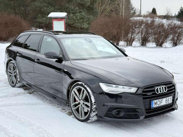 Black Audi A6 2016 in Vilnius, with an engine capacity of 3.00 L and mileage of 289 thousand km for 12900 €, photo 1 on AUTOMOTO.COM.LV