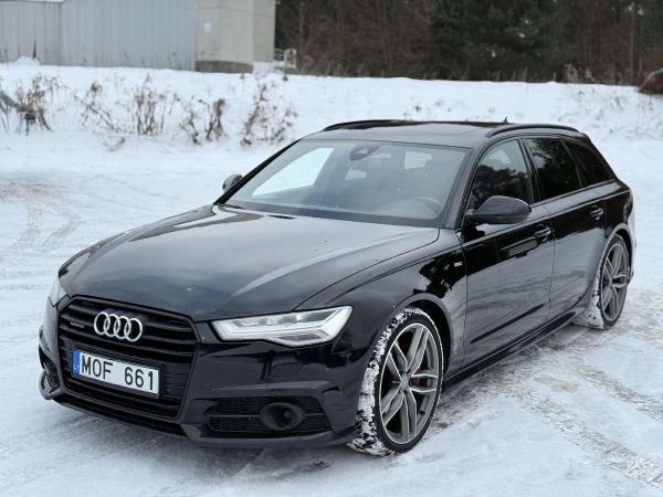 Melns Audi A6 2016 Viļņa, ar dzinēja tilpumu 3.00 L un nobraukumu 298 tūkst. km par 14500 €, foto 1 vietnē AUTOMOTO.COM.LV