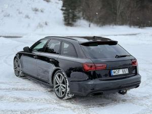 Black Audi A6 2016 in Vilnius, with an engine capacity of 3.00 L and mileage of 298 thousand km for 14500 €, photo 7 on AUTOMOTO.COM.LV