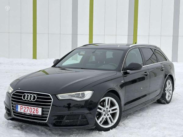 Black Audi A6 2016 in Raseiniai, with an engine capacity of 1.97 L and mileage of 320 thousand km for 13850 €, photo 1 on AUTOMOTO.COM.LV