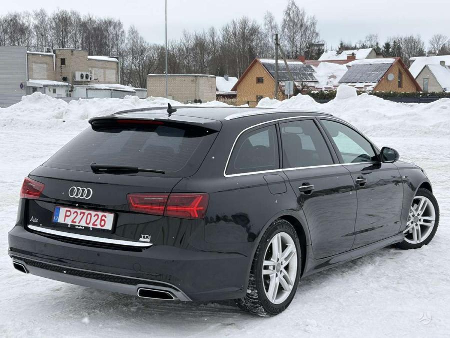 Black Audi A6 2016 in Raseiniai, with an engine capacity of 1.97 L and mileage of 320 thousand km for 13850 €, photo 3 on AUTOMOTO.COM.LV