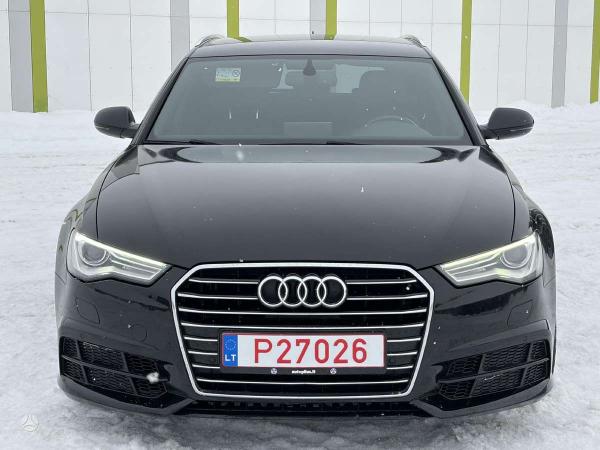 Black Audi A6 2016 in Raseiniai, with an engine capacity of 1.97 L and mileage of 320 thousand km for 13850 €, photo 6 on AUTOMOTO.COM.LV