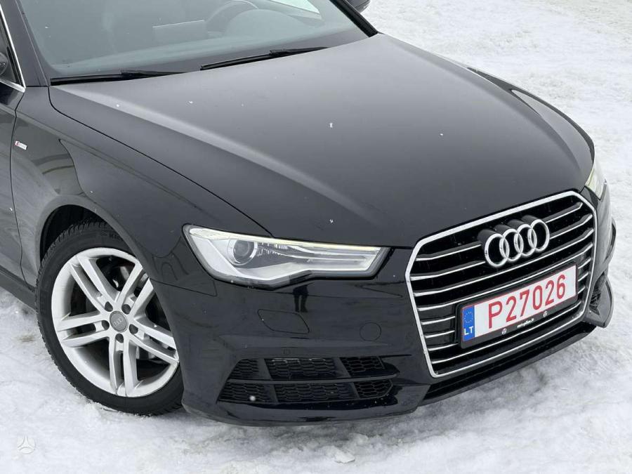 Black Audi A6 2016 in Raseiniai, with an engine capacity of 1.97 L and mileage of 320 thousand km for 13850 €, photo 8 on AUTOMOTO.COM.LV