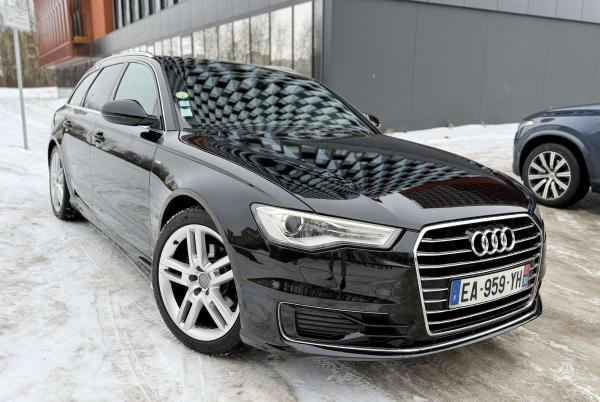 Black Audi A6 2016 in Vilnius, with an engine capacity of 1.97 L and mileage of 253 thousand km for 13150 €, photo 2 on AUTOMOTO.COM.LV