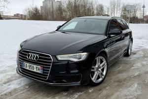 Black Audi A6 2016 in Vilnius, with an engine capacity of 1.97 L and mileage of 253 thousand km for 13150 €, photo 5 on AUTOMOTO.COM.LV