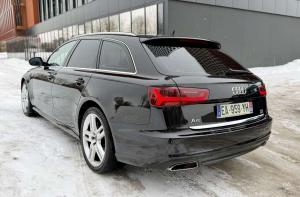 Black Audi A6 2016 in Vilnius, with an engine capacity of 1.97 L and mileage of 253 thousand km for 13150 €, photo 9 on AUTOMOTO.COM.LV