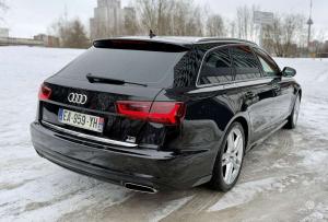 Black Audi A6 2016 in Vilnius, with an engine capacity of 1.97 L and mileage of 253 thousand km for 13150 €, photo 12 on AUTOMOTO.COM.LV