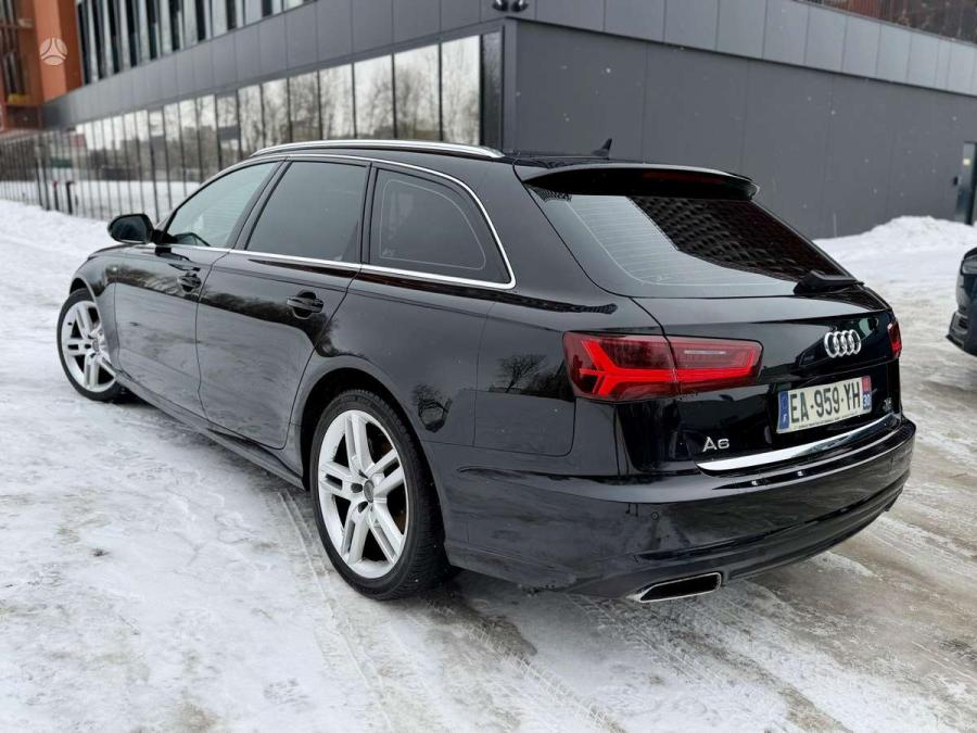 Black Audi A6 2016 in Vilnius, with an engine capacity of 1.97 L and mileage of 253 thousand km for 13150 €, photo 14 on AUTOMOTO.COM.LV