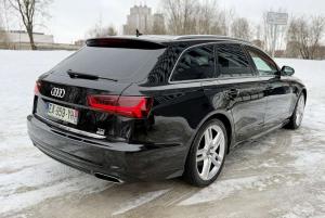 Black Audi A6 2016 in Vilnius, with an engine capacity of 1.97 L and mileage of 253 thousand km for 13150 €, photo 15 on AUTOMOTO.COM.LV