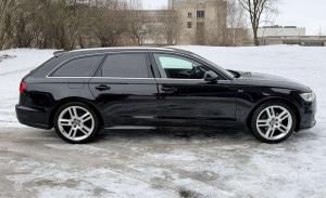 Black Audi A6 2016 in Vilnius, with an engine capacity of 1.97 L and mileage of 253 thousand km for 13150 €, photo 17 on AUTOMOTO.COM.LV