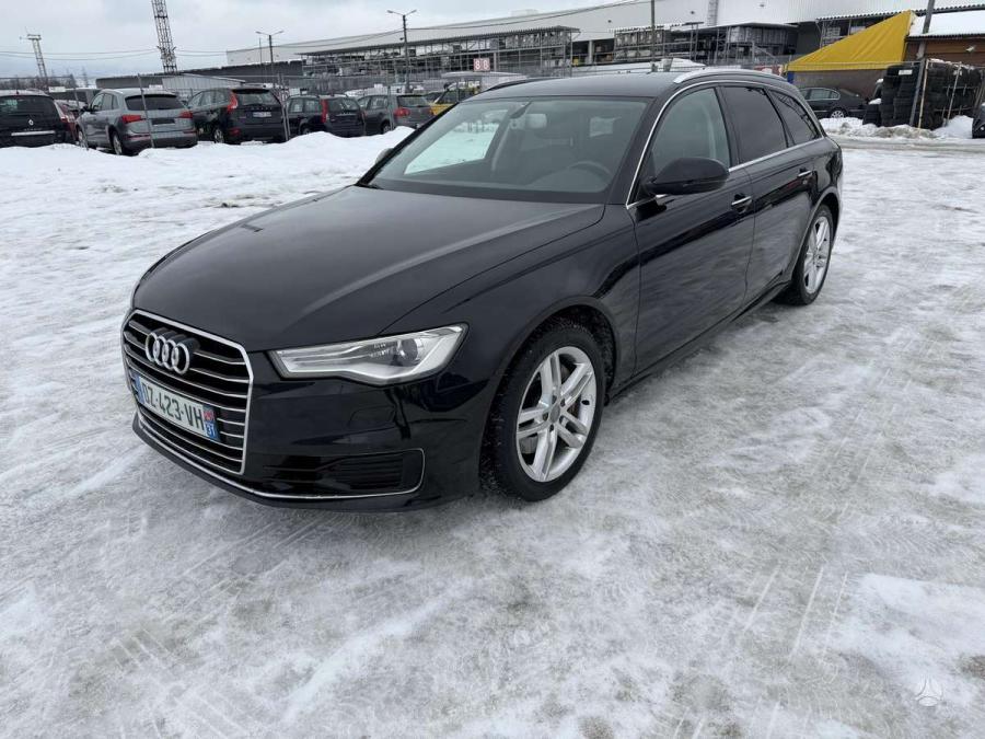 Melns Audi A6 2016 Kauņa, ar dzinēja tilpumu 2.97 L un nobraukumu 296 tūkst. km par 12650 €, foto 1 vietnē AUTOMOTO.COM.LV
