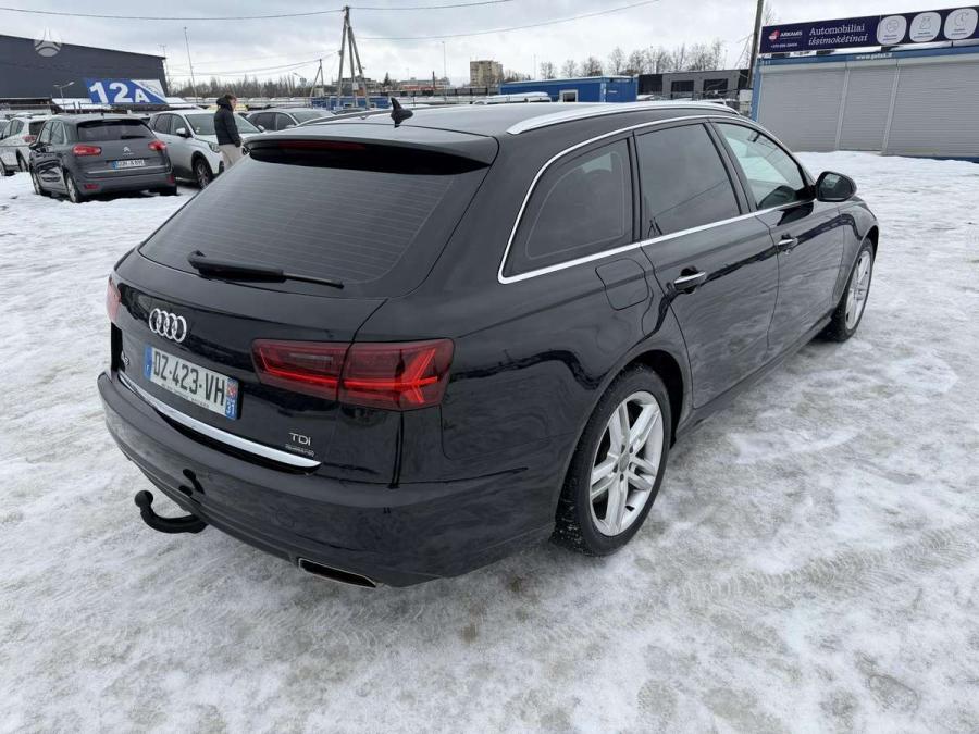 Melns Audi A6 2016 Kauņa, ar dzinēja tilpumu 2.97 L un nobraukumu 296 tūkst. km par 12650 €, foto 6 vietnē AUTOMOTO.COM.LV