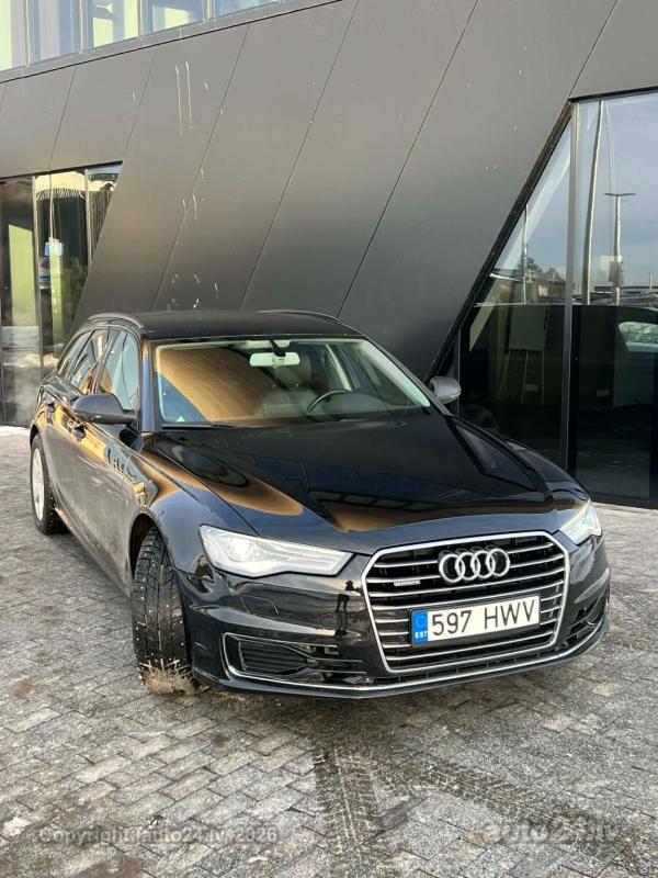 Melns Audi A6 2016 Tallina, ar dzinēja tilpumu 3.00 L un nobraukumu 240 tūkst. km par 12499 €, foto 1 vietnē AUTOMOTO.COM.LV