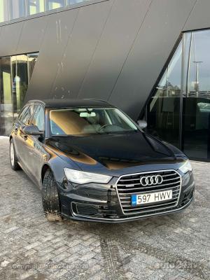 Melns Audi A6 2016 Tallina, ar dzinēja tilpumu 3.00 L un nobraukumu 240 tūkst. km par 12499 €, foto  vietnē AUTOMOTO.COM.LV