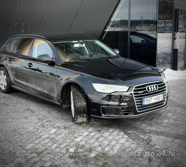 Melns Audi A6 2016 Tallina, ar dzinēja tilpumu 3.00 L un nobraukumu 240 tūkst. km par 12499 €, foto 2 vietnē AUTOMOTO.COM.LV