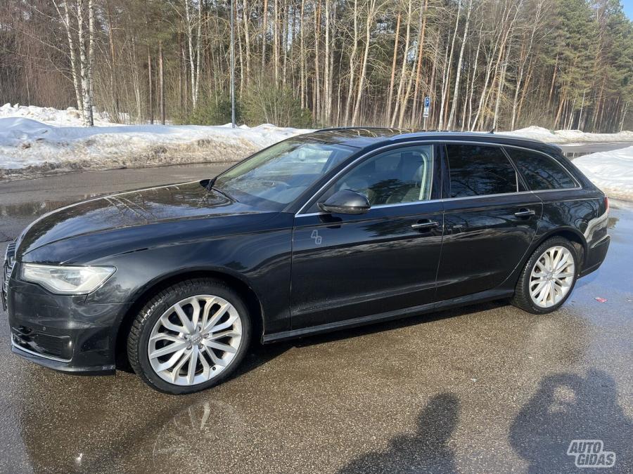 Black Audi A6 2016 in Visaginas, with an engine capacity of 2.00 L and mileage of 362 thousand km for 9200 €, photo 1 on AUTOMOTO.COM.LV