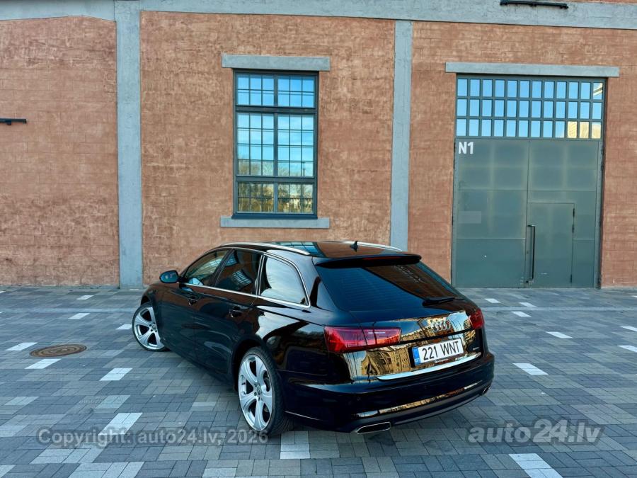Black Audi A6 2016 in Tallinn, with an engine capacity of 3.00 L and mileage of 266 thousand km for 13499 €, photo 3 on AUTOMOTO.COM.LV