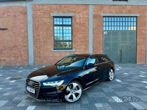 Black Audi A6 2016 in Tallinn, with an engine capacity of 3.00 L and mileage of 266 thousand km for 13499 €, photo 4 on AUTOMOTO.COM.LV