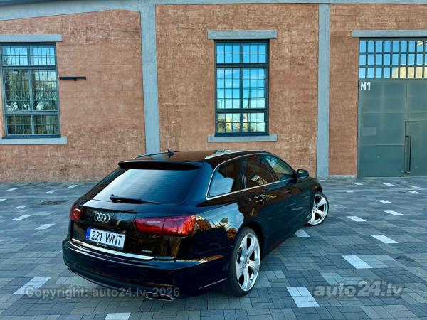 Black Audi A6 2016 in Tallinn, with an engine capacity of 3.00 L and mileage of 266 thousand km for 13499 €, photo 6 on AUTOMOTO.COM.LV