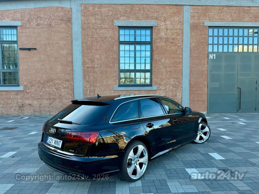 Black Audi A6 2016 in Tallinn, with an engine capacity of 3.00 L and mileage of 266 thousand km for 13499 €, photo 9 on AUTOMOTO.COM.LV