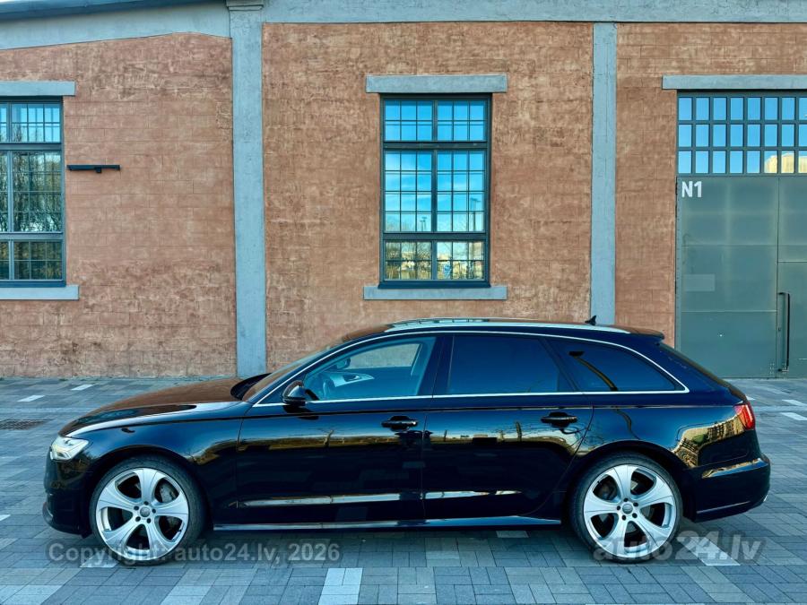 Black Audi A6 2016 in Tallinn, with an engine capacity of 3.00 L and mileage of 266 thousand km for 13499 €, photo 11 on AUTOMOTO.COM.LV