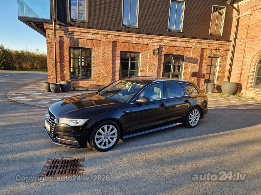 Black Audi A6 2016 in Tallinn, with an engine capacity of 2.00 L and mileage of 146 thousand km for 18900 €, photo 1 on AUTOMOTO.COM.LV